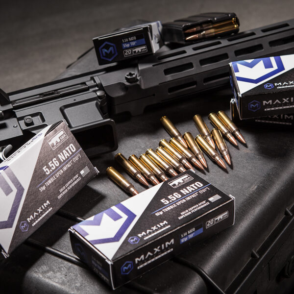5.56 NATO 62 GR SHORT BARREL AMMUNITION - Maxim Defense